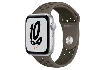 Buy Apple Watch Nike SE Silver Aluminum Case with Nike Sport Band ...