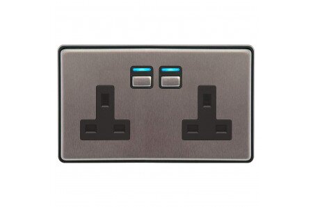 Buy Lightwave Smart Socket (2 gang) online in Pakistan - Tejar.pk