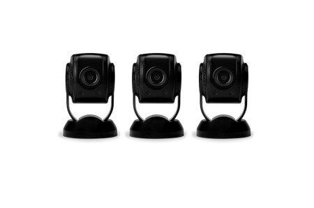 Buy Tend Insights Indoor 2 (3 pack) Smart Security Camera - Black ...