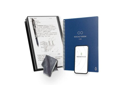 Buy Rocketbook Core Reusable Notebook (Next Gen) - Letter - Lined ...