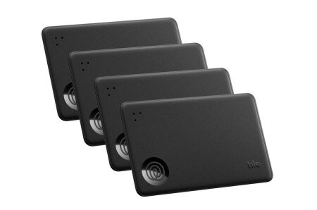 Buy Tile Slim Wallet Bluetooth Tracker (2024) - Black - 4-Pack online ...