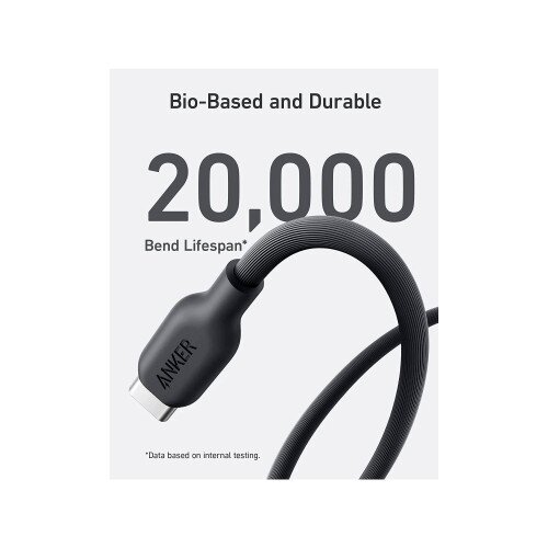 Buy Anker 525 Charging Station and 543 USB-C to USB-C Cable (Bio-Based ...