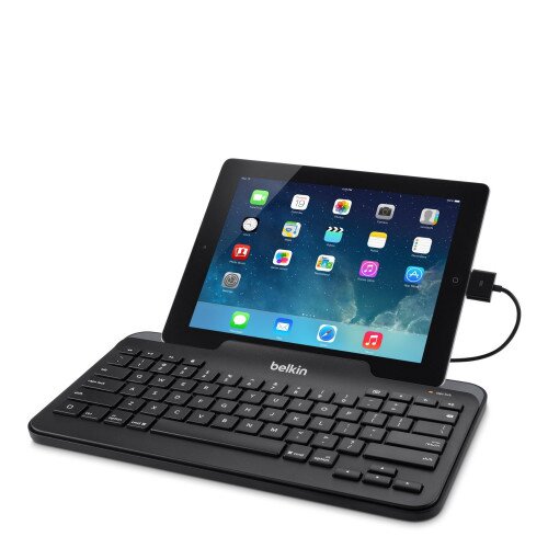 Buy Belkin Wired Tablet Keyboard w/ Stand (30-Pin Connector) online in ...