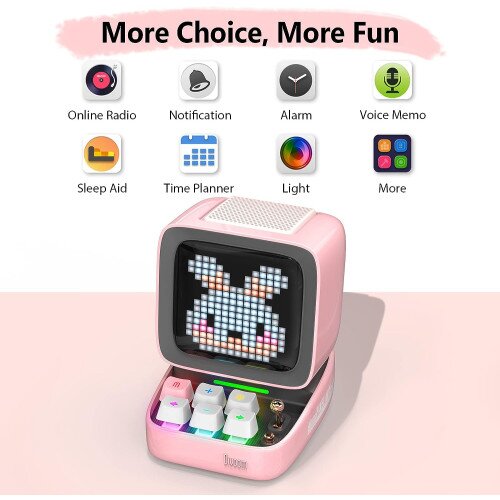 Buy Divoom Ditoo-Pro Retro Pixel Art Bluetooth Speaker online in ...