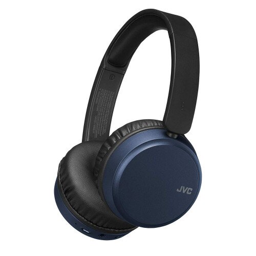 Buy JVC HA-S65BN Noise Cancelling On-Ear Wireless Headphones - Blue ...
