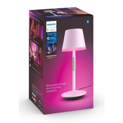 Buy Philips Hue White and Colour Ambiance Hue Go Portable Table Lamp ...