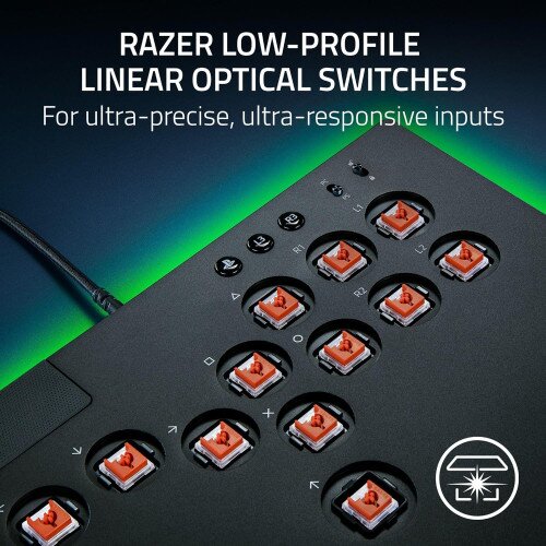 Buy Razer Kitsune All-Button Optical Arcade Controller for PS5 and PC ...