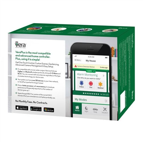 Buy Vera Plus Advanced Home Security Controller - North American online ...