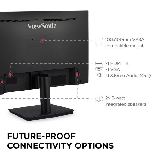 Buy ViewSonic VA2409M 24" 1080p IPS 75Hz Adaptive Sync Monitor online ...
