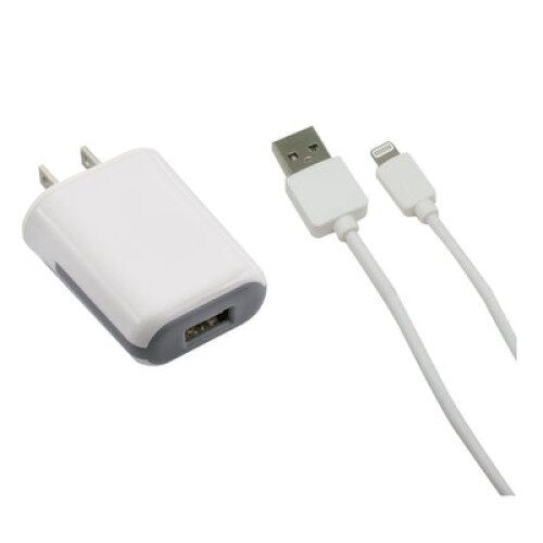 Buy VisionTek 2 Amp Home Charger with 3.2 Foot Lightning Cable online ...