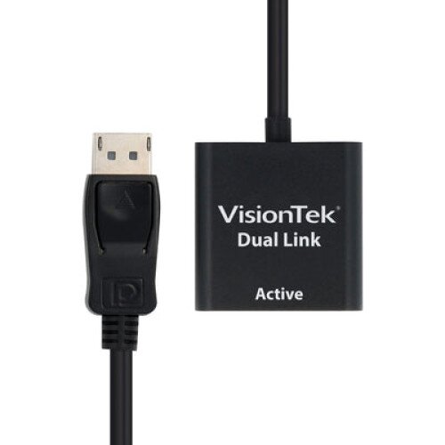 Buy VisionTek DisplayPort to Dual Link DVI-D Active Adapter (M/F ...