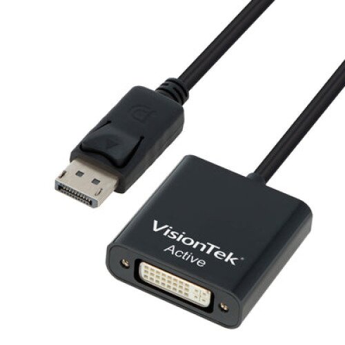Buy VisionTek DisplayPort to SL DVI-D Active Adapter (M/F) 7 inch ...