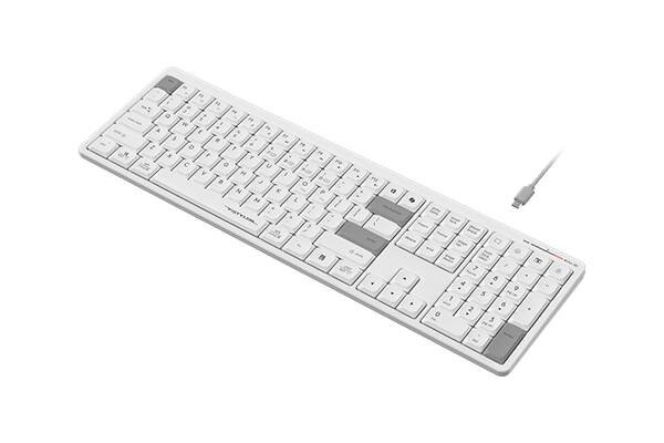 Buy A4Tech FBX55C Bluetooth & 2.4G Wireless Keyboard - White online in ...