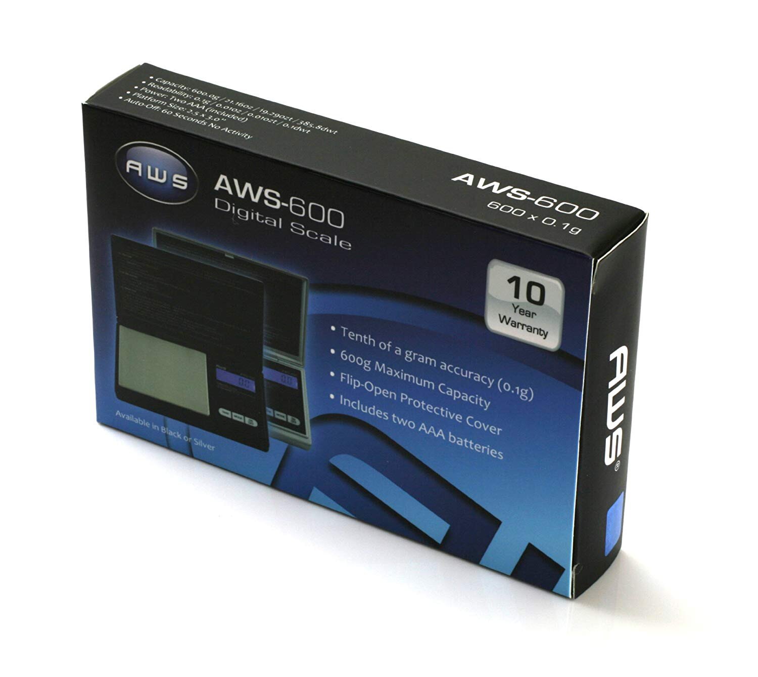 Buy American Weigh AWS Digital Pocket Scale - Silver - 600g online in ...