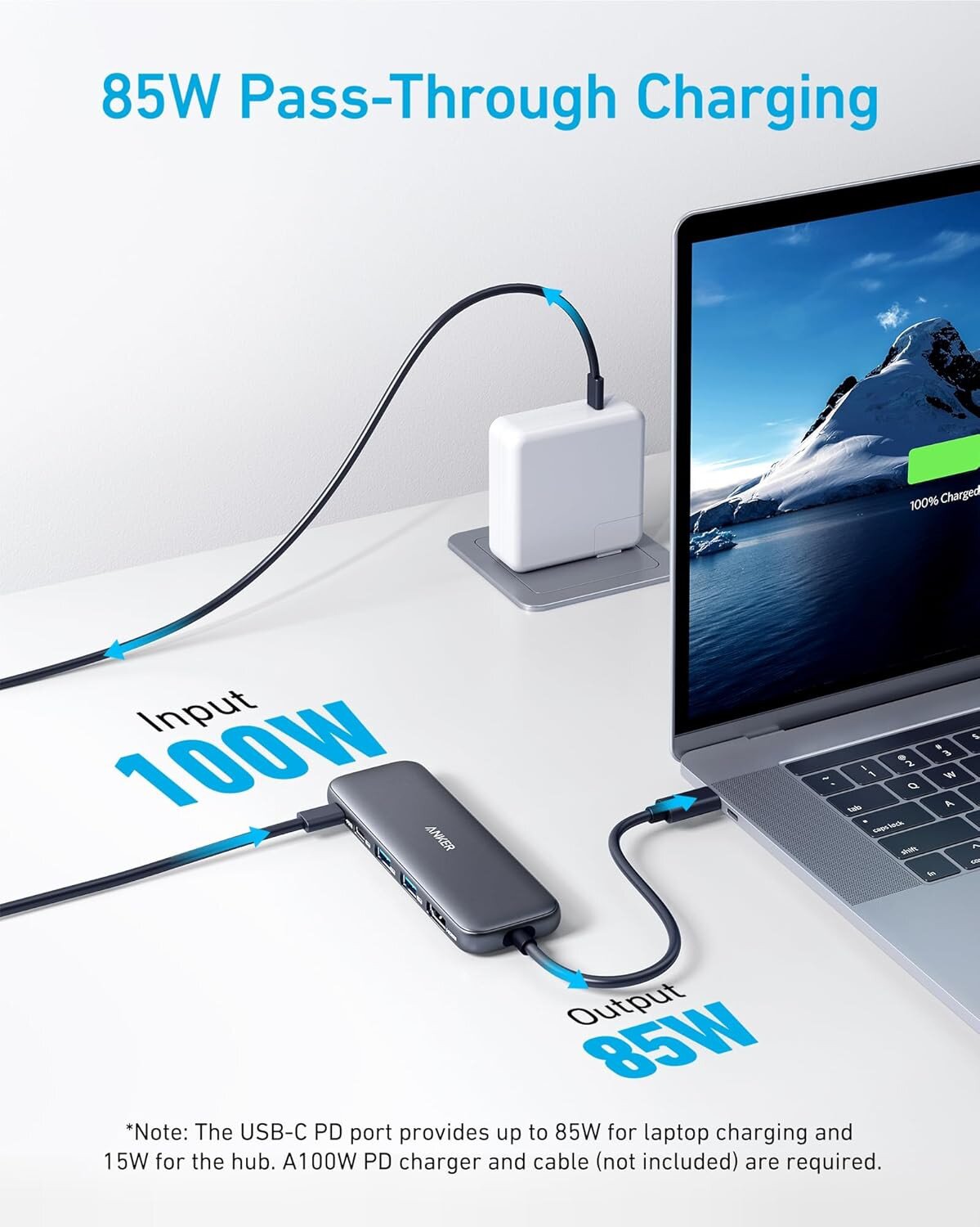 Buy Anker 332 USB-C Hub (5-in-1) - Black online in Pakistan - Tejar.pk