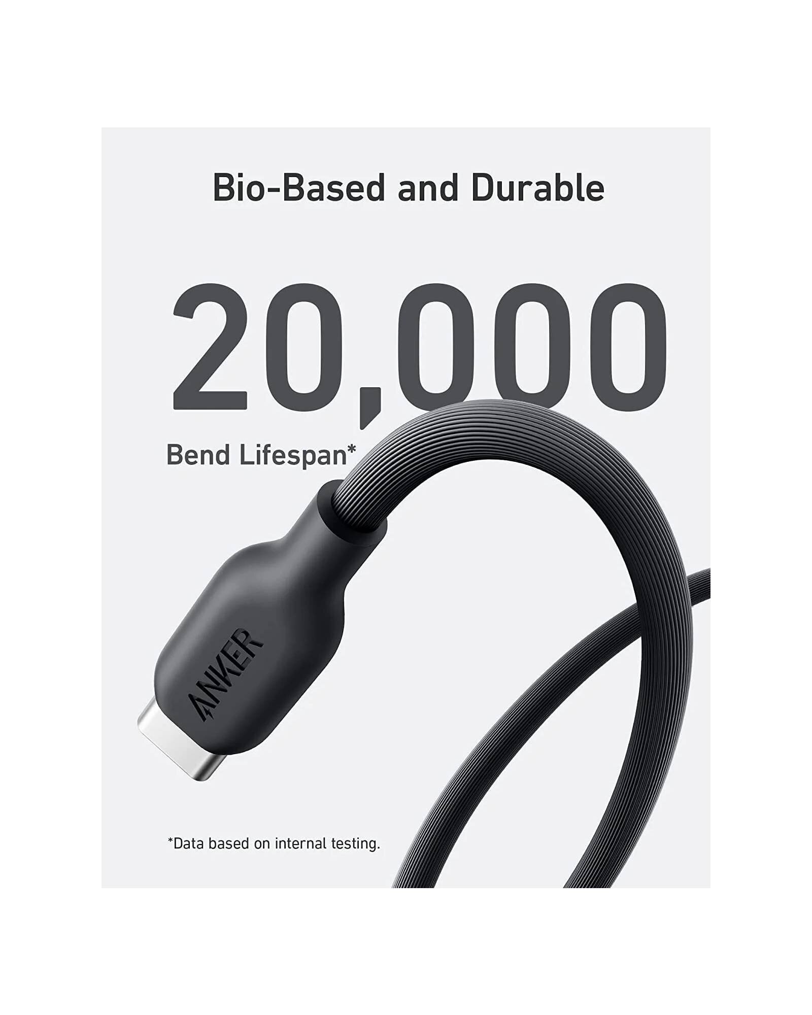 Buy Anker 525 Charging Station and 543 USB-C to USB-C Cable (Bio-Based ...