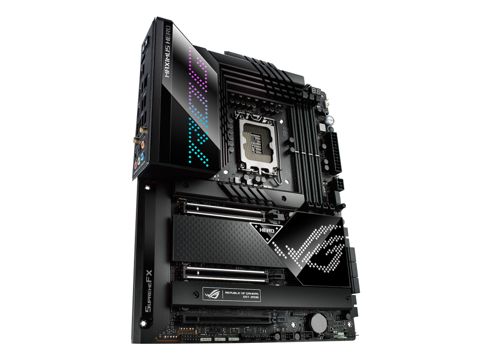 Buy ASUS ROG MAXIMUS Z690 HERO WiFi 6E LGA 1700(Intel 12th Gen) ATX ...
