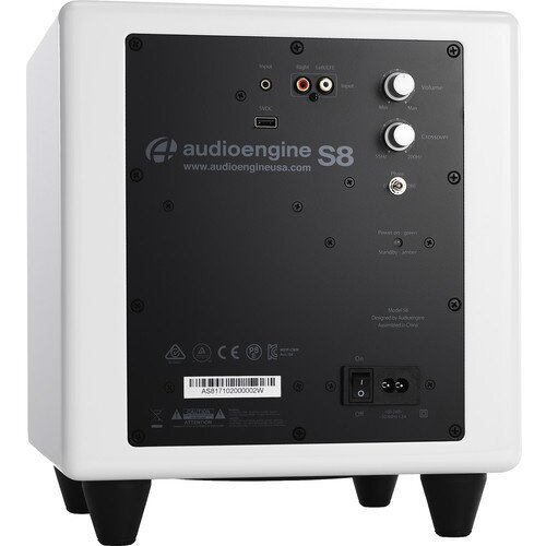 Buy Audioengine S8 Powered Subwoofer - Hi-Gloss Piano White online in ...