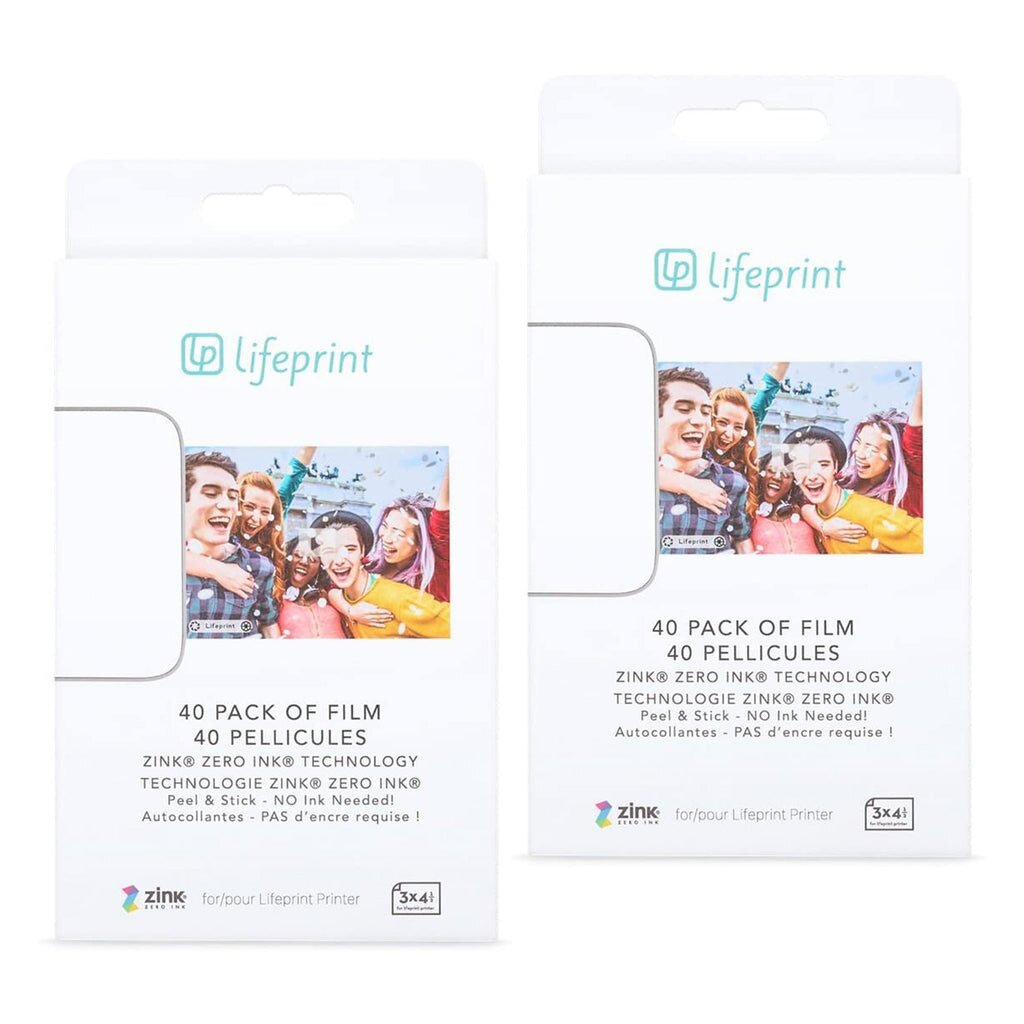 Buy Lifeprint Photo Paper 3x4.5 - Sticky Back 80 Pack online in ...