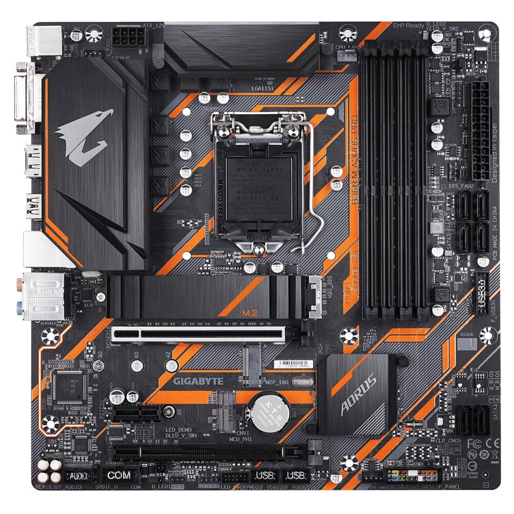 Buy Gigabyte B360 M AORUS PRO (rev. 1.0) Gaming Motherboard online in ...