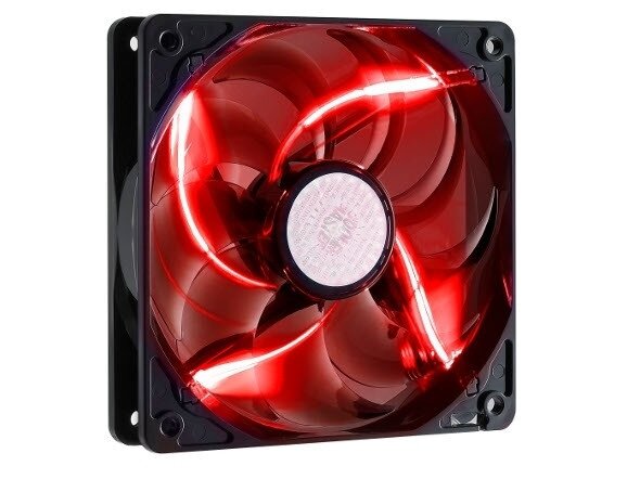 Buy Cooler Master Red LED Silent Fan 120mm Case Fan online in Pakistan ...