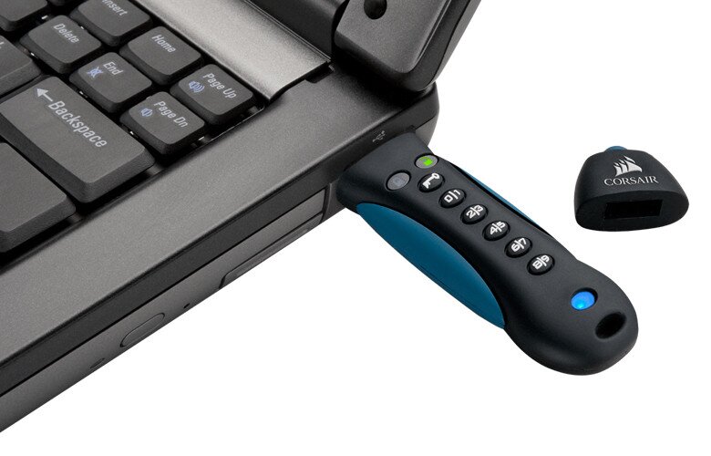 Buy Corsair Flash Padlock 3 Secure USB 3.0 Flash Drive online in ...
