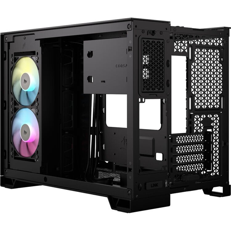 Buy Corsair iCUE LINK 2500X RGB Micro ATX Dual Chamber PC Case - Black ...