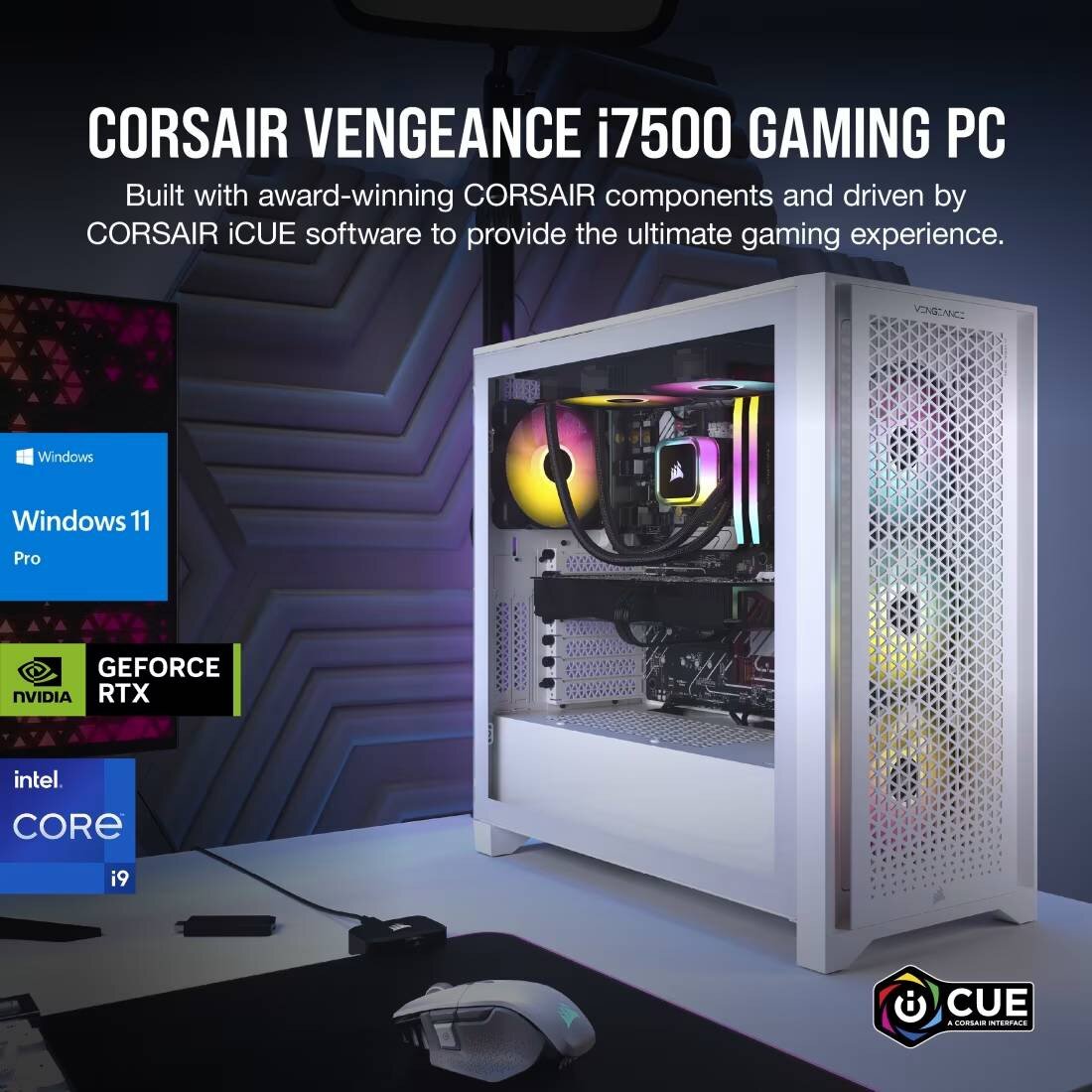 Buy Corsair VENGEANCE i7500 Gaming PC - Intel Core i5-14600KF - 1TB ...