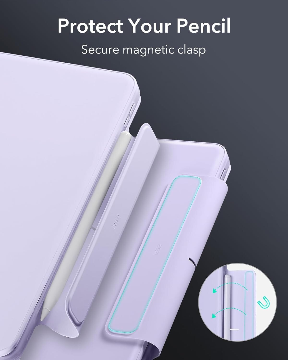 Buy ESR Rebound Magnetic Keyboard Case 360 - iPad Pro 13” (2024) - US ...