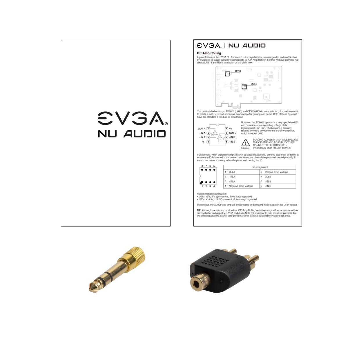 Buy EVGA NU Audio Card Lifelike Audio PCIe RGB LED Designed with Audio ...