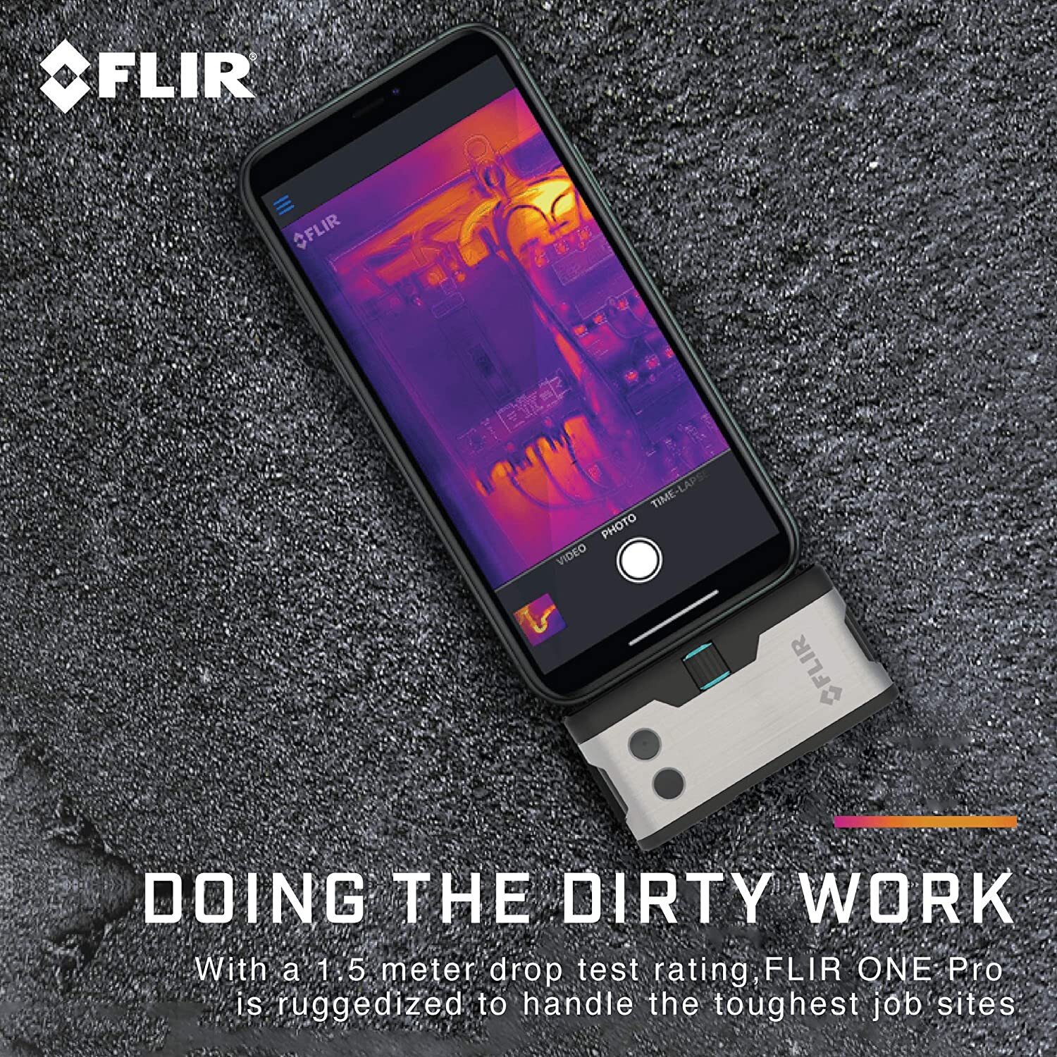 Buy FLIR ONE Gen 3 Professional Thermal Camera for Smartphones - iOS ...