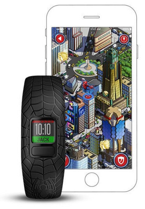 Buy Garmin vivofit jr. 2 Activity Tracker - Marvel Spider-Man - Black ...