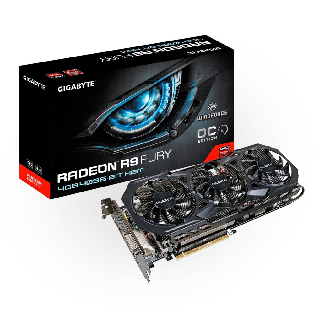 Buy Gigabyte Radeon R9 FURY 4GB 4096 BIT HBM Graphics Card online in ...