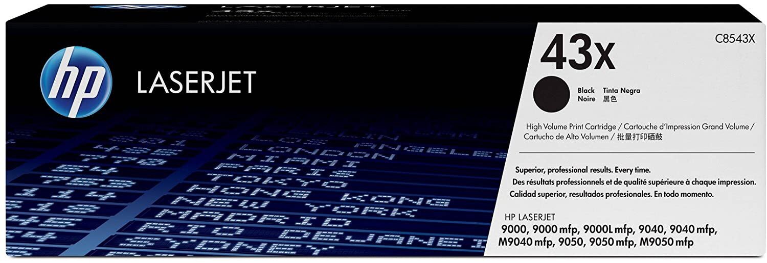 Buy HP 43X High Yield Black Original LaserJet Toner Cartridge online in ...