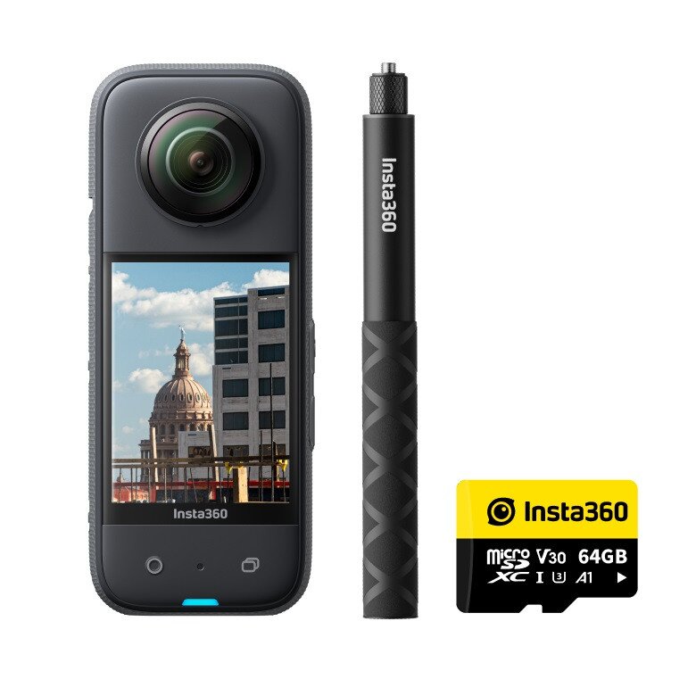 Buy Insta360 X3 Waterproof 360 Action Camera - Construction Kit online ...