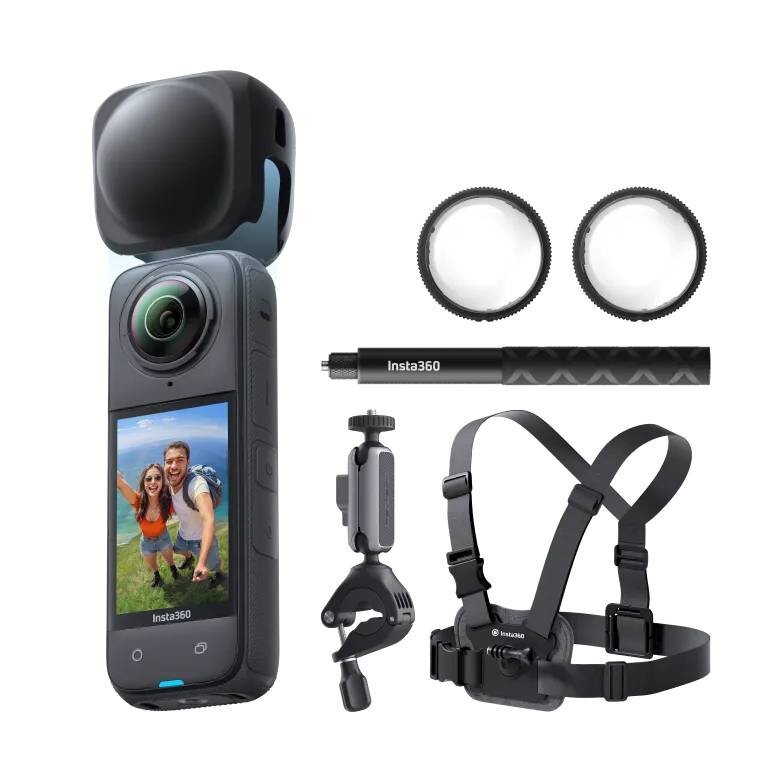 Buy Insta360 X4 8K 360 Action Camera - Bike Bundle online in Pakistan ...