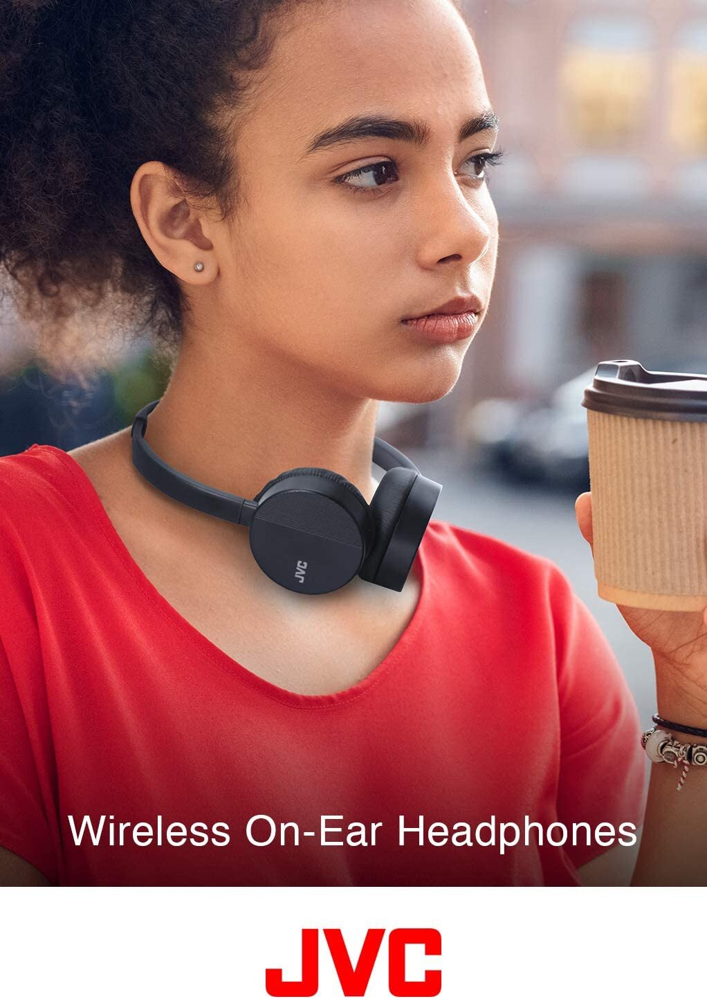 Buy JVC HA-S23W Wireless On-Ear Headphones online in Pakistan - Tejar.pk