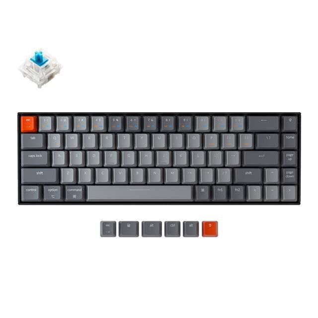 Buy Keychron K6 Wireless Mechanical Keyboard - Blue Switch - RGB ...