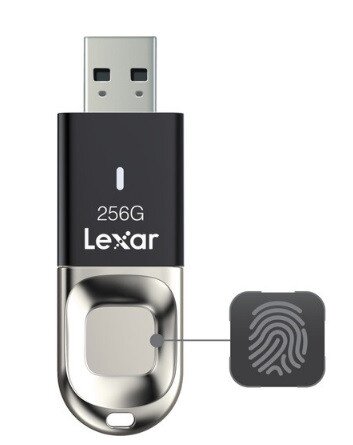 Buy Lexar JumpDrive Fingerprint F35 USB 3.0 Flash Drive - 256GB online ...