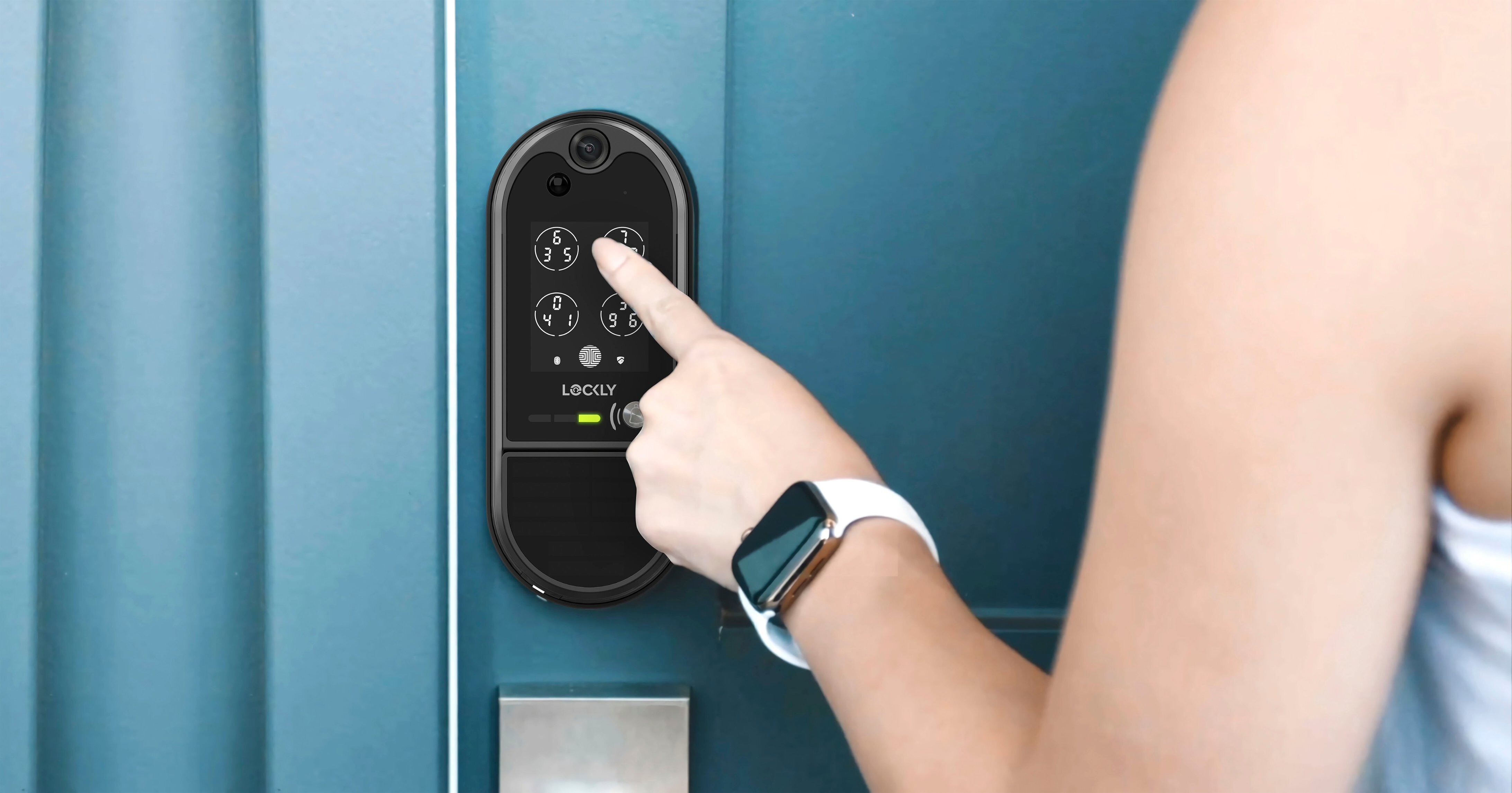 Buy Lockly Vision Elite Smart Lock Deadbolt online in Pakistan - Tejar.pk