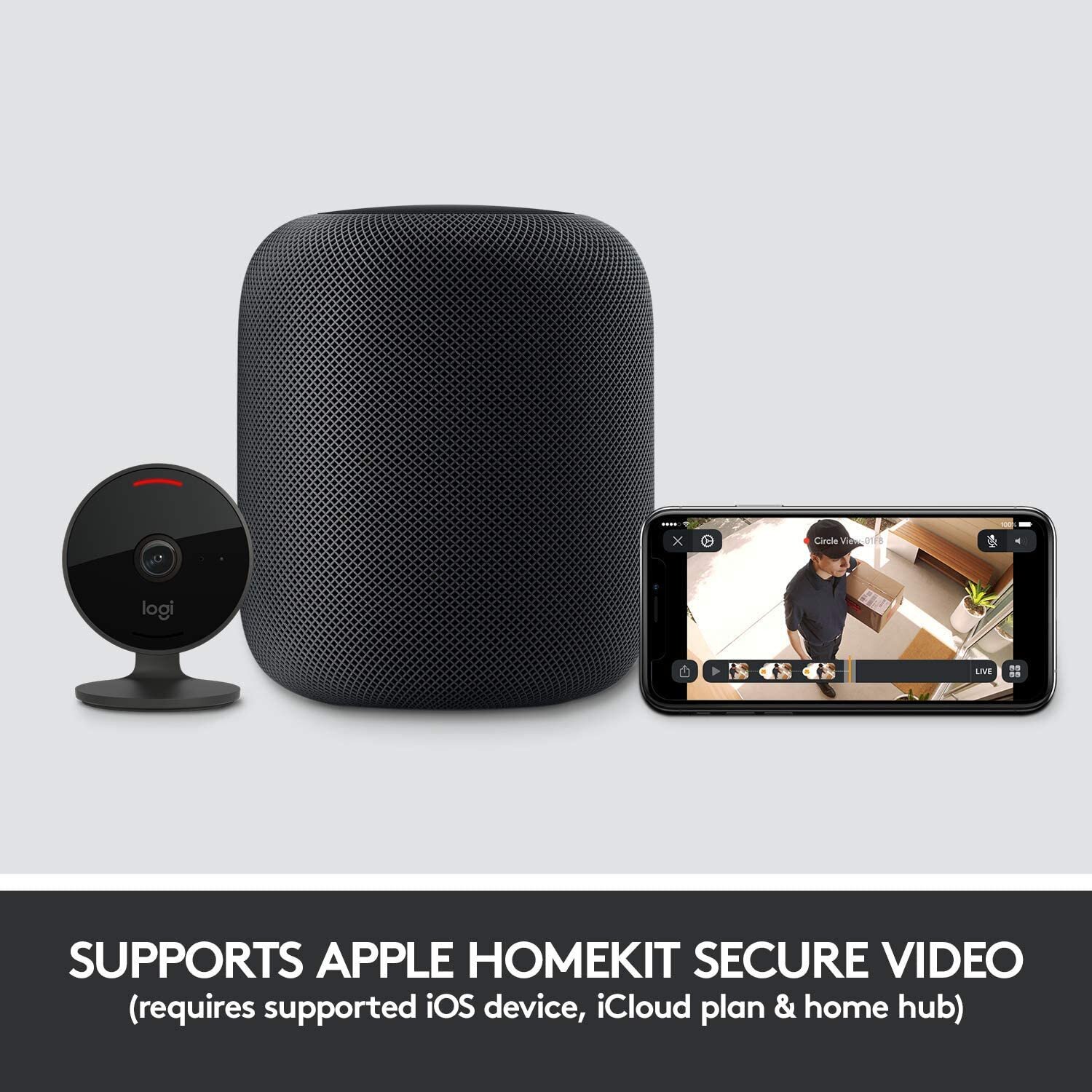 Buy Logitech Circle View Weatherproof Wired Security Camera online in ...