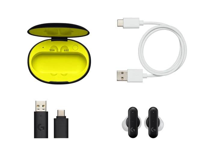 Buy Logitech G FITS True Wireless Gaming Earbuds - Black online in ...