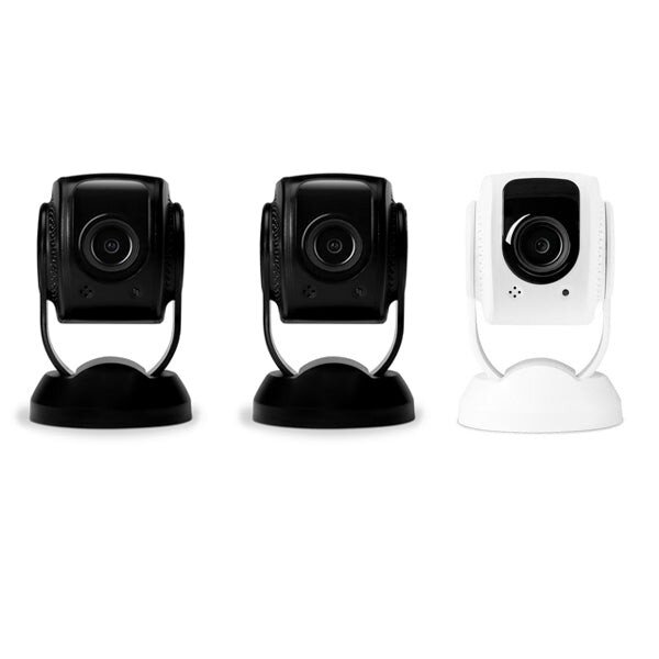 Buy Tend Insights Indoor 2 (3 pack) Smart Security Camera - Black ...
