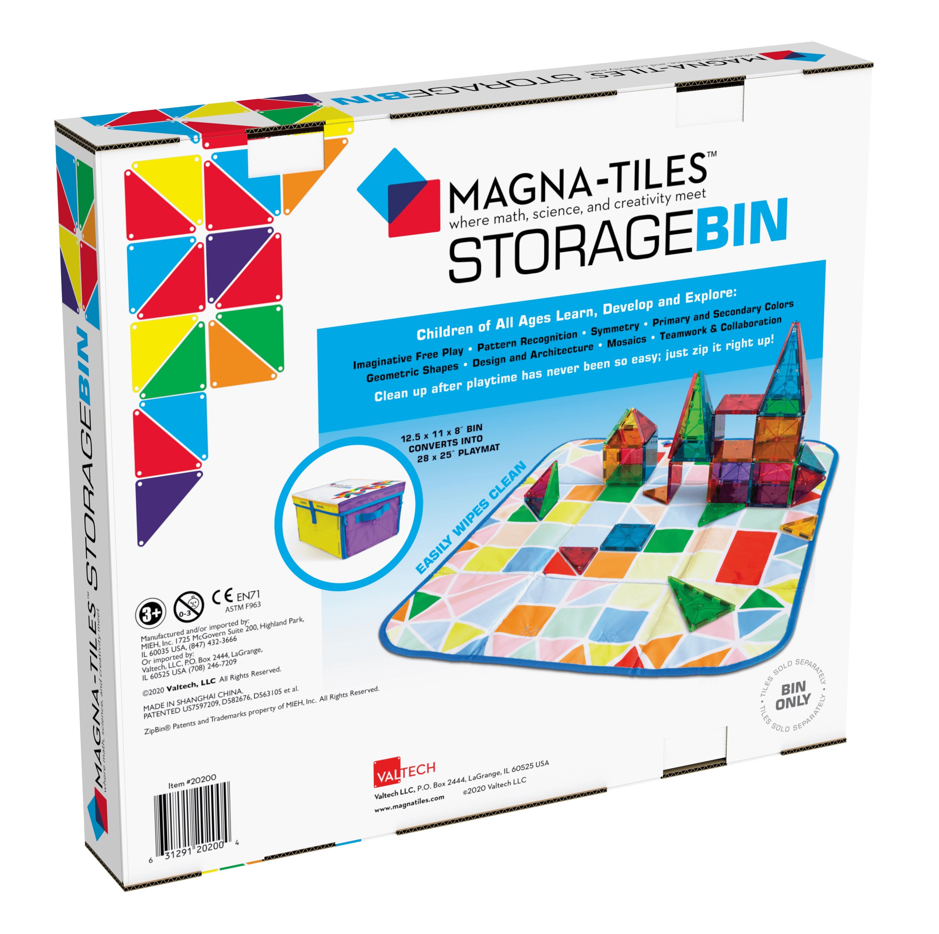 Buy Magna Tiles Storage Bin & Interactive Play Mat online in Pakistan ...