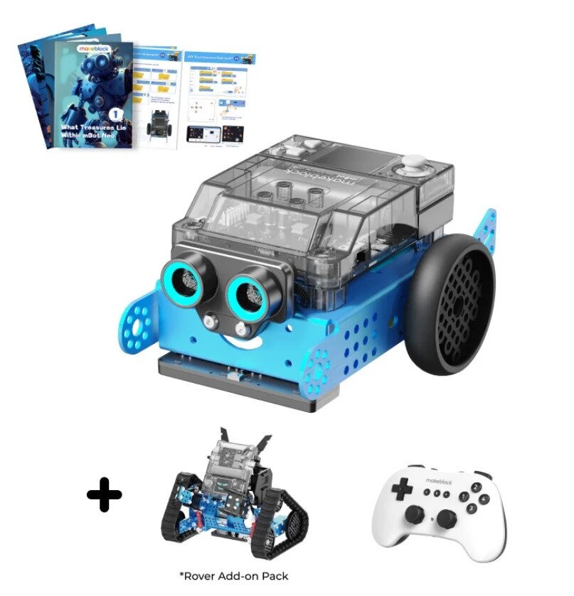 Buy Makeblock mBot2 Rover Robotics Kit: Kid's Interactive Emo Robot for ...