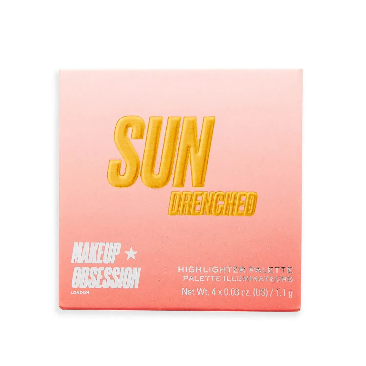 Buy Makeup Revolution Obsession Glow Crush Highlighter Palette Sun ...