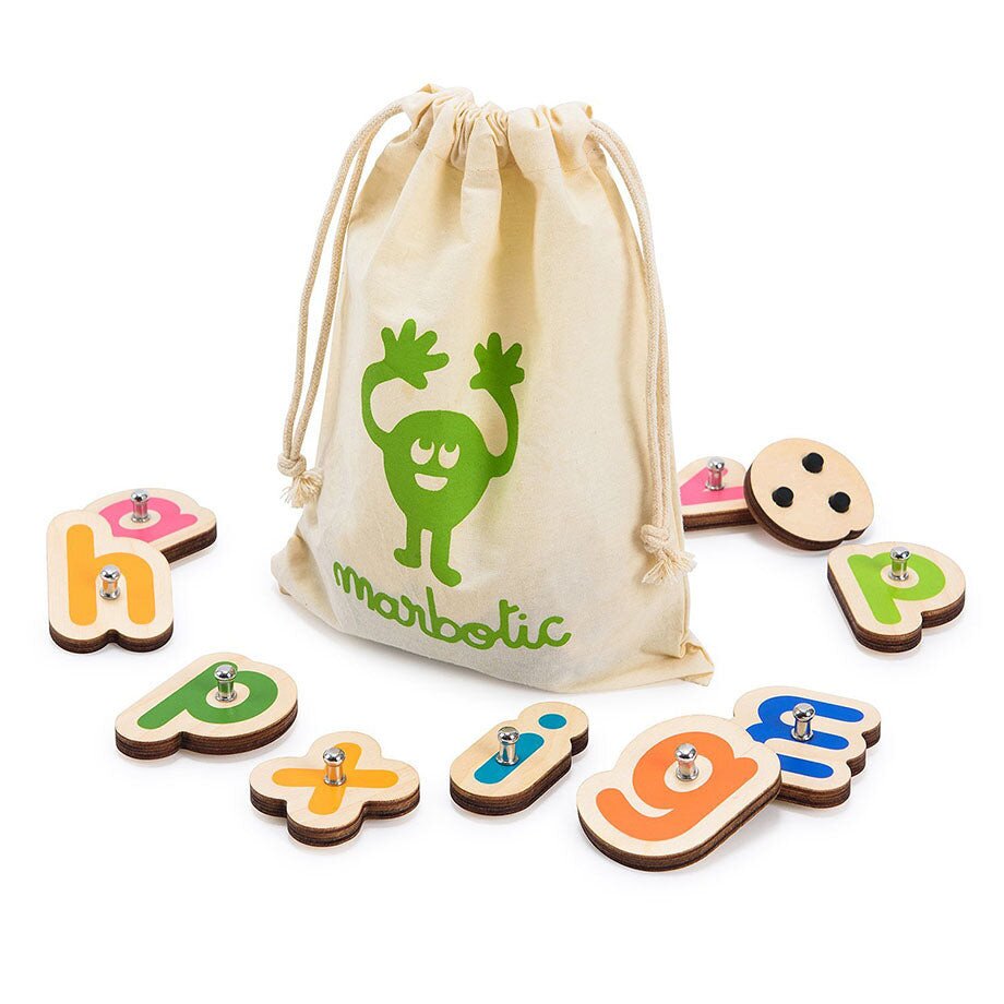 Buy Marbotic Lowercase Smart Letters Magic Alphabet Toys + Ipad ...