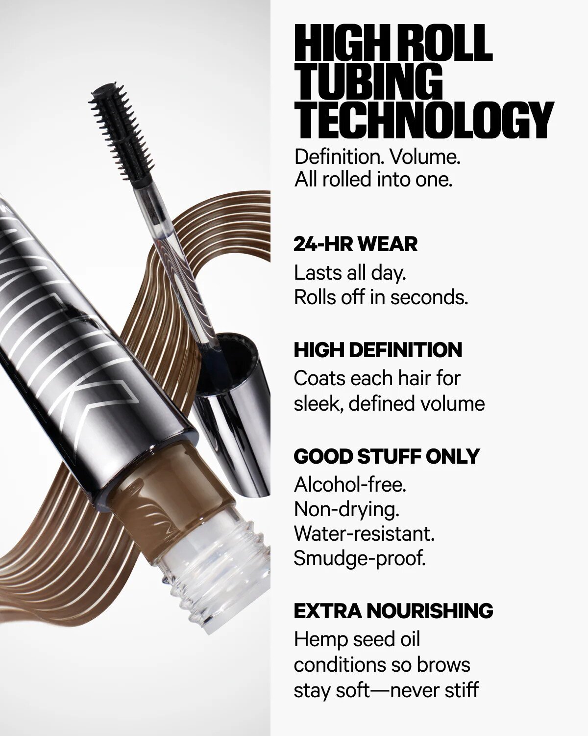 Buy Milk Makeup KUSH High Roll Defining + Volumizing Brow Tint Tubing ...