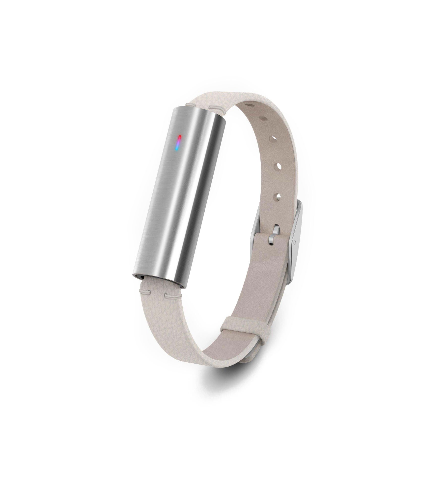 Buy Misfit Ray Fitness + Sleep Tracker - Cream Leather Band - Stainless ...