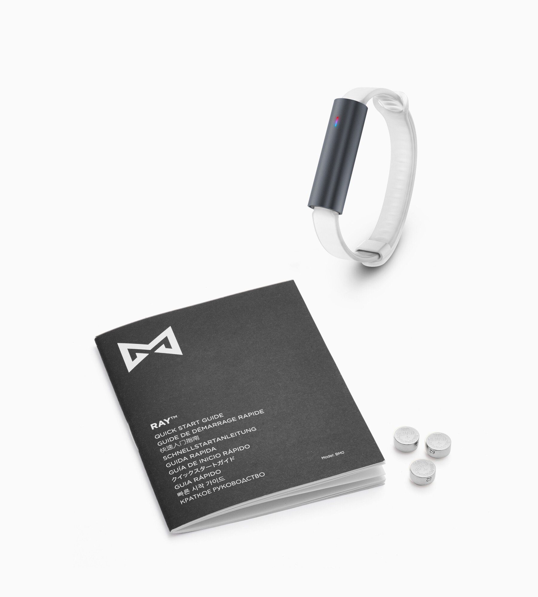 Buy Misfit Ray Fitness + Sleep Tracker - White Sport Band - Galaxy ...